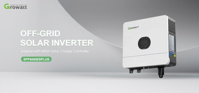 48V Growatt Spf6000Es Plus Hybrid Off Grid Solar Inverter With Lithium Battery Type